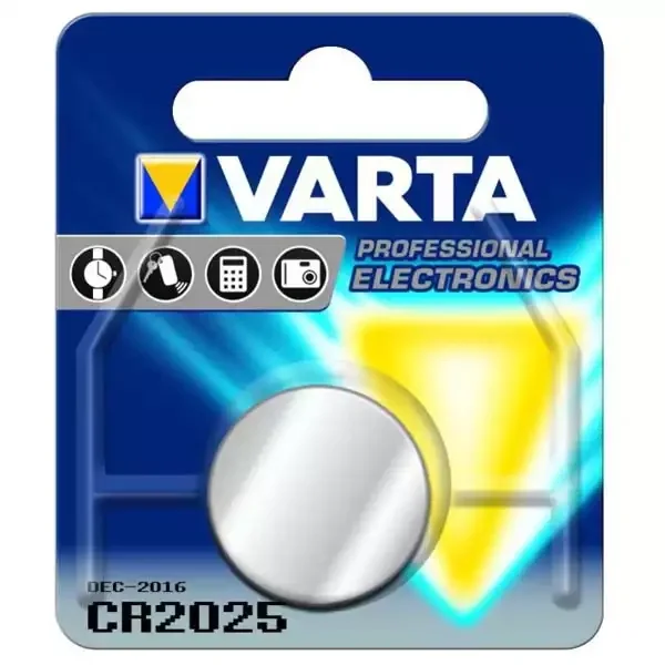 Varta Electronics CR2025 litijumska dugmasta baterija 3V 170 mAh