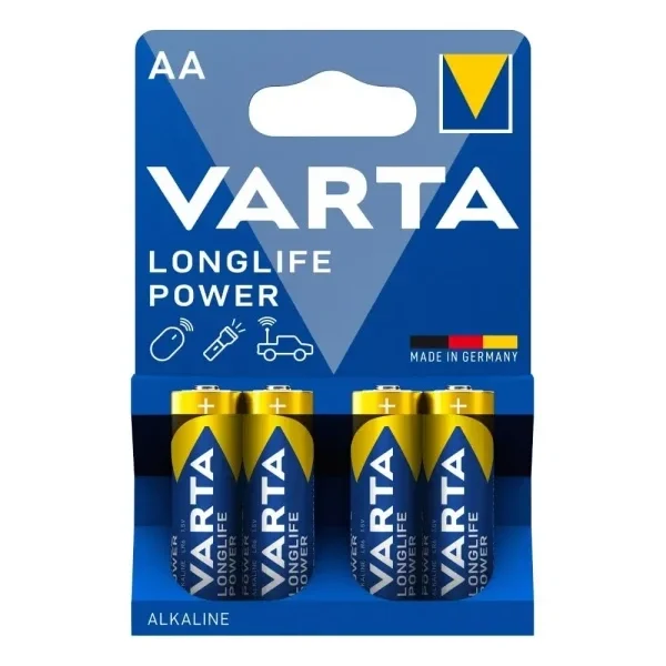 Varta Longlife Power AA LR6 alkalne baterije 1.5V 4 kom