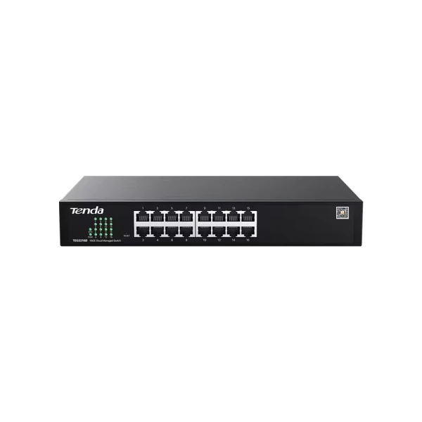 Tenda TEG2216D 16-portni gigabitni upravljivi svič CloudFi metalno kućište