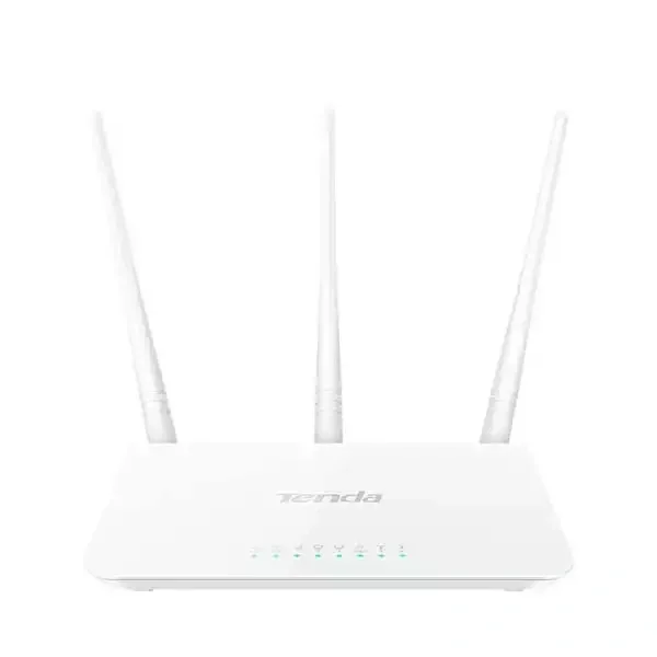 Tenda F3 N300 bežični ruter 2.4 GHz 300 Mb/s sa 3 antene beli