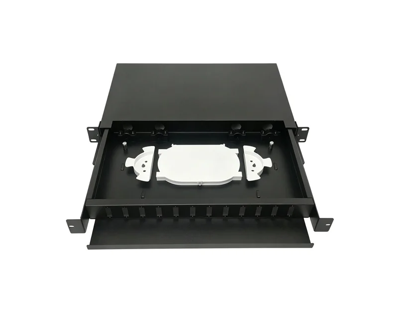 MAXPRO LINE optički patch panel 12 porta 1U SC Duplex klizni