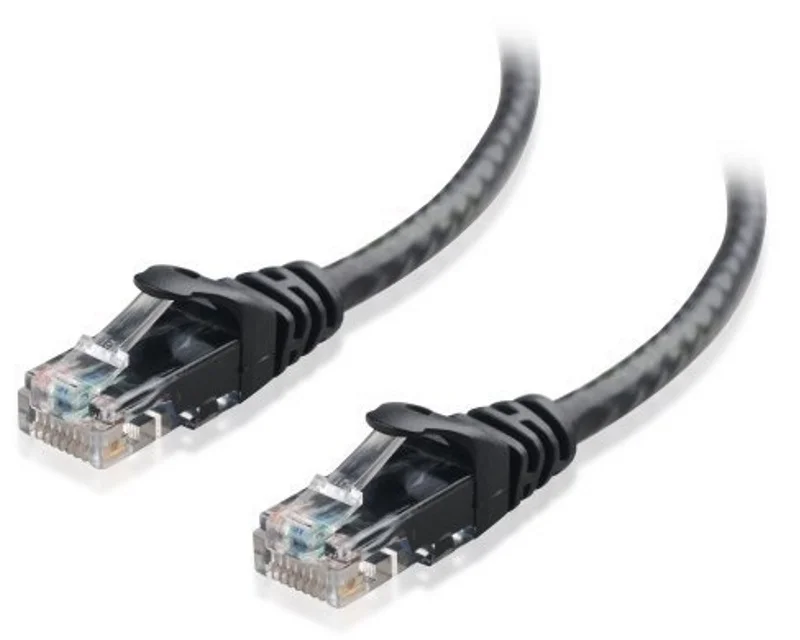 E-GREEN UTP Cat6 mrežni patch kabl 20m crni