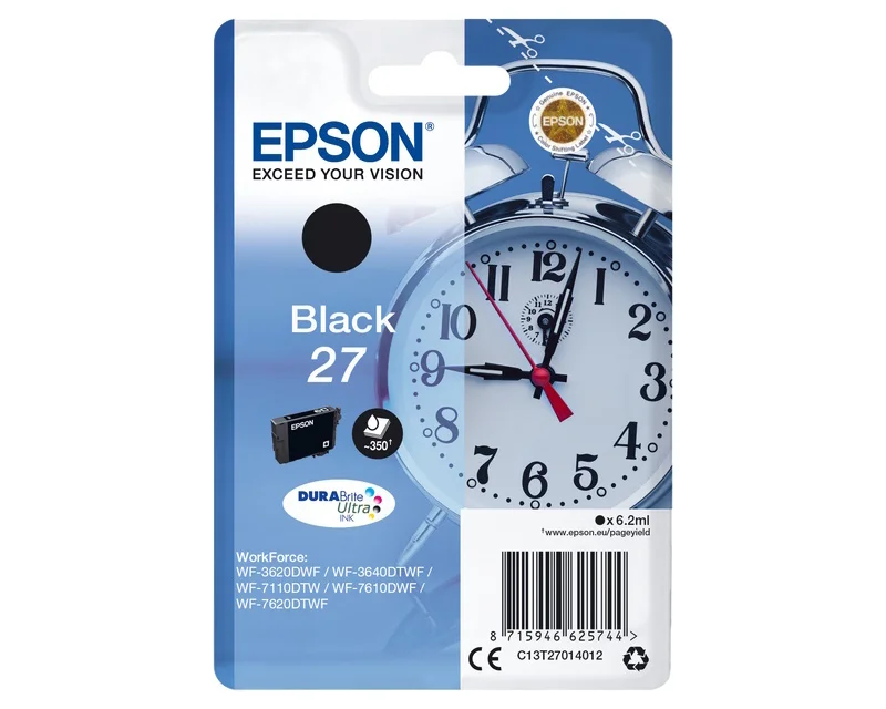 Epson originalni crni kertridž 6.2ml za WorkForce T2701