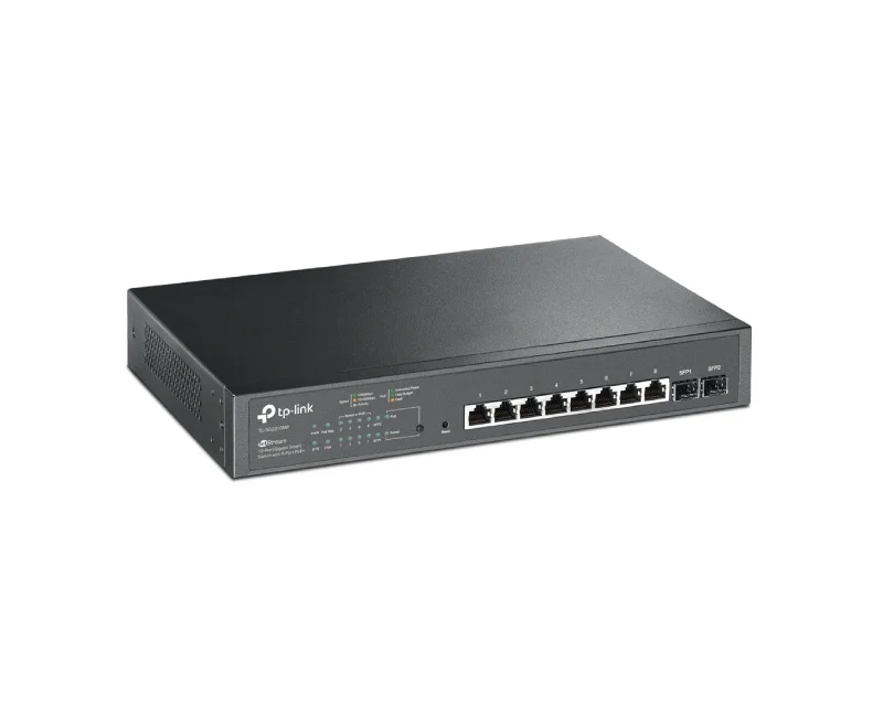 TP-Link TL-SG2210MP upravljivi gigabitni svič 10 portova 8 PoE+ portova 2 SFP