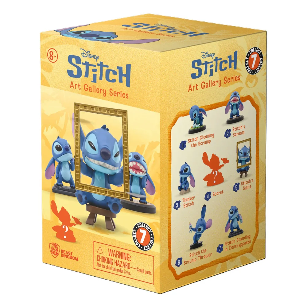 Stitch Hero Box Art Gallery Series blind box kolekcionarska figura