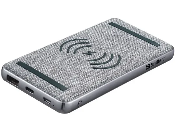 Sandberg powerbank 10000mAh PD 20W sa bežičnim punjenjem 420-61