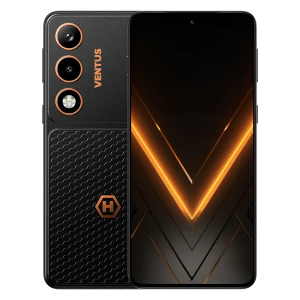 Hammer Ventus 5G robustan Android telefon 8GB/256GB IP69 crni