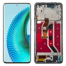 LCD za Honor Magic 6 Lite + touch screen + frame Black CHO