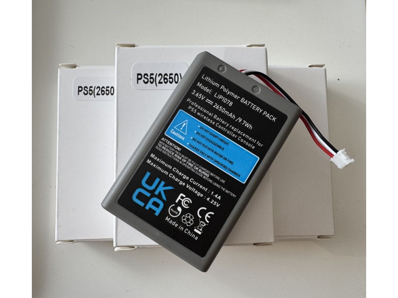 Baterija za Ps5 kontroler 2650mAh NOVO!