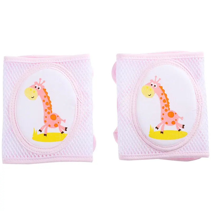 Xiqinbao Štitnici za kolena i laktove za bebe, Roze