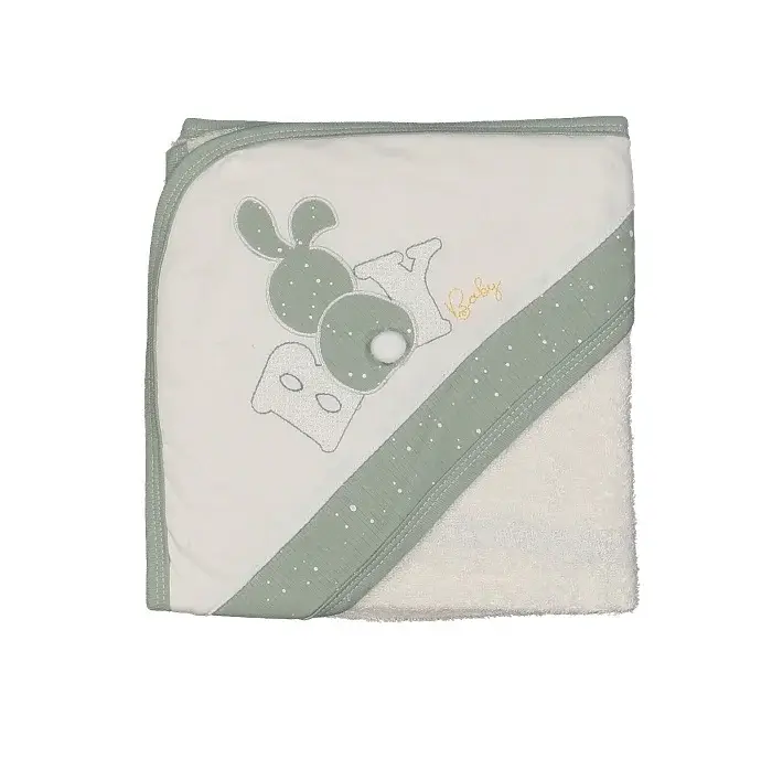 Peškir za bebe 238120, 100x100, Beli