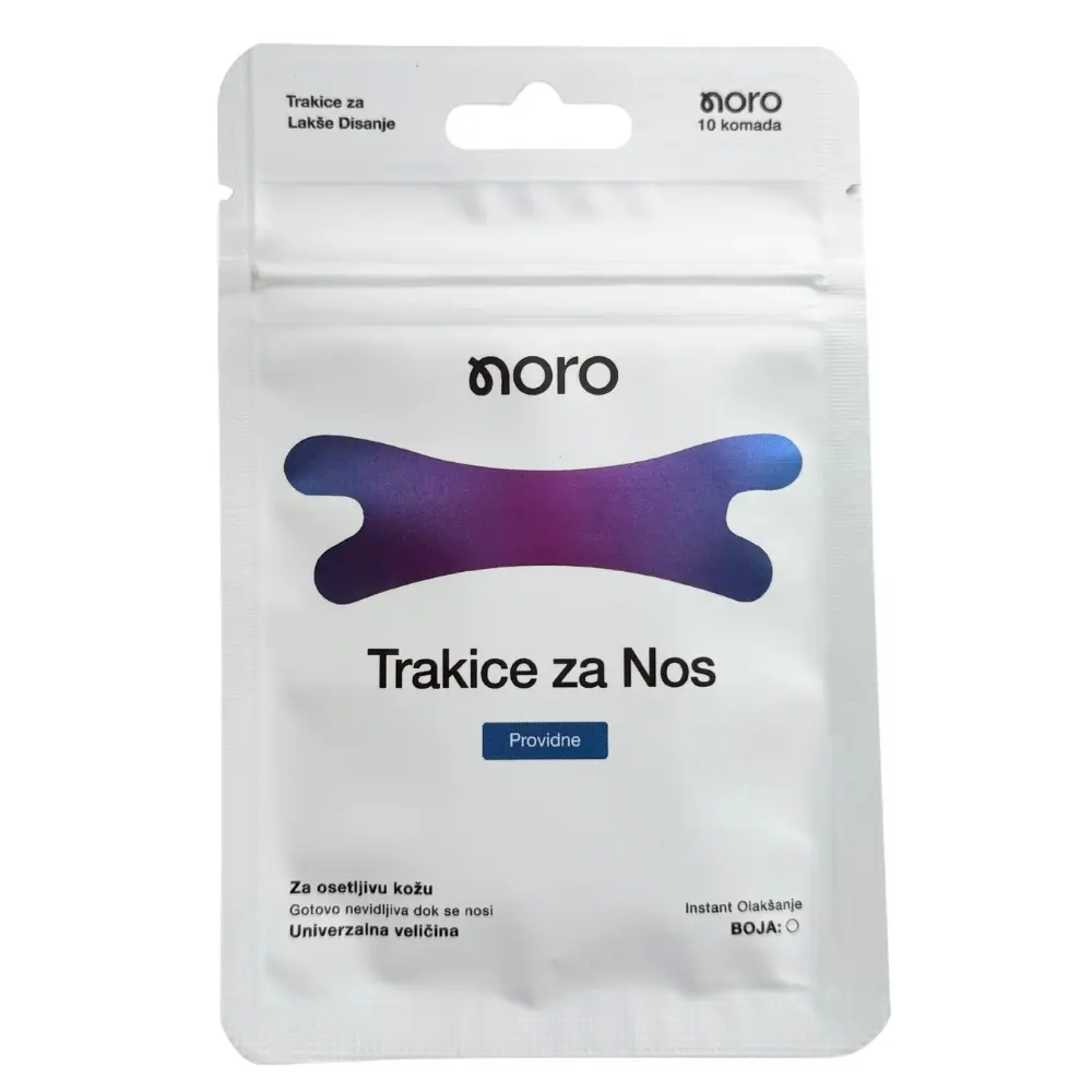 Noro Trakice za nos za prirodno olakšanje disanja A 10