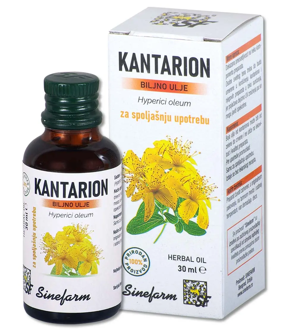 SINEFARM Ulje od kantariona za spoljašnju upotrebu 30ml 116610