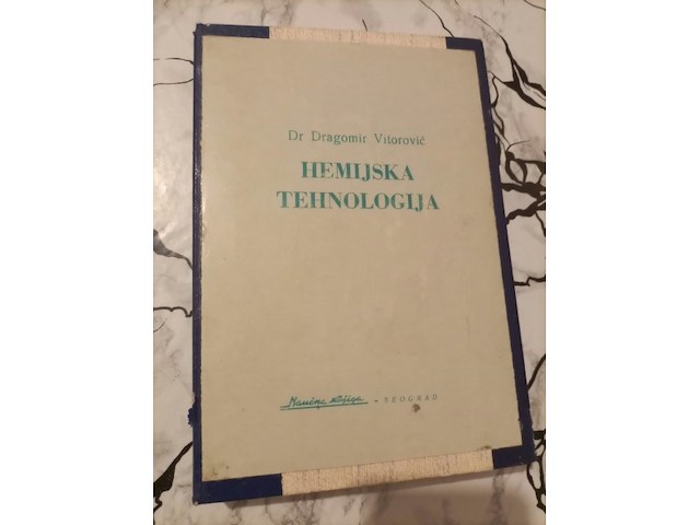Hemijska tehnologija (za studente Prirodno-matematičkog