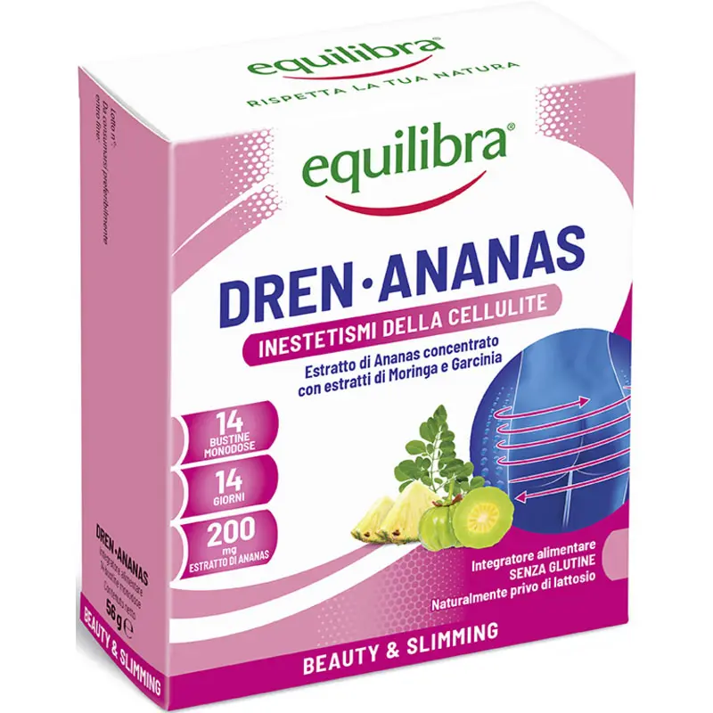 Ekvilibra Drain-Ananas Ekvilibra 14 kesica
