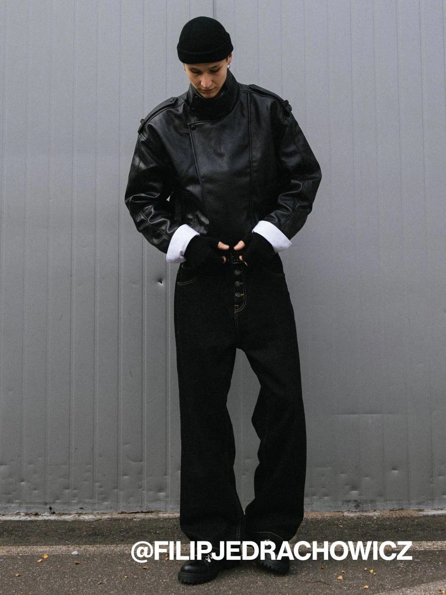 Baggy fit farmerke