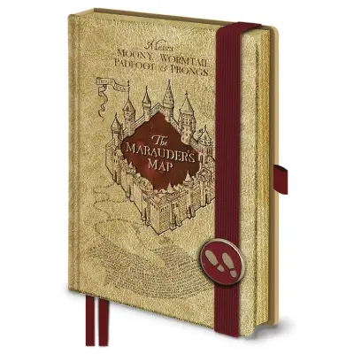 Lux agenda A5 - Harry Potter, Marauders Map