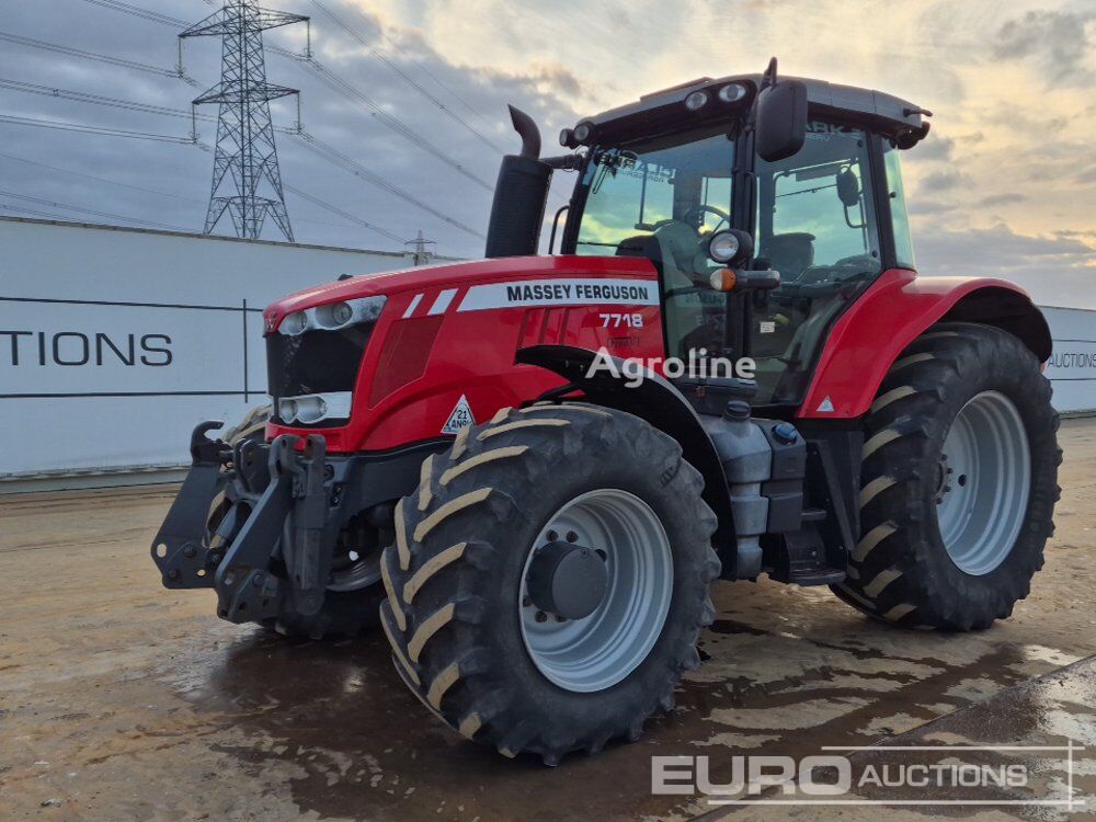 Prodaje se Massey Ferguson 7718 traktor točkaš na aukciji