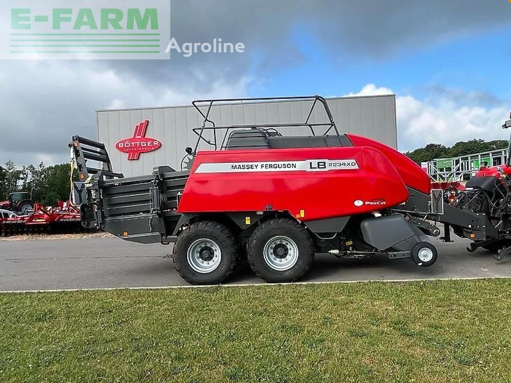 Massey Ferguson mf 2234 xdtc mit schneidwerk balirka za četvrtaste bale