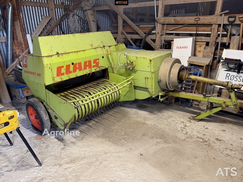 Claas Markant 40 balirka za četvrtaste bale