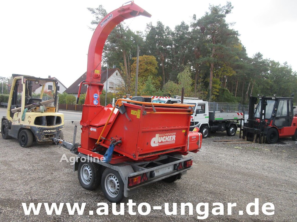 Dücker HM200 Tandemachse Holzhacker Hatz Diesel Häcksler Chipper Holzhä drobilica za drvo