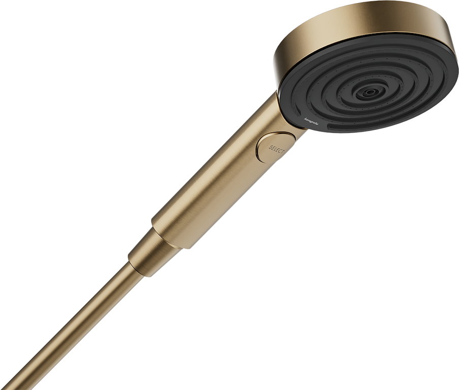 Hansgrohe Pulsify Select S 105 tuš ručica 3 mlaza Relaxation EcoSmart brushed bronze 24111140
