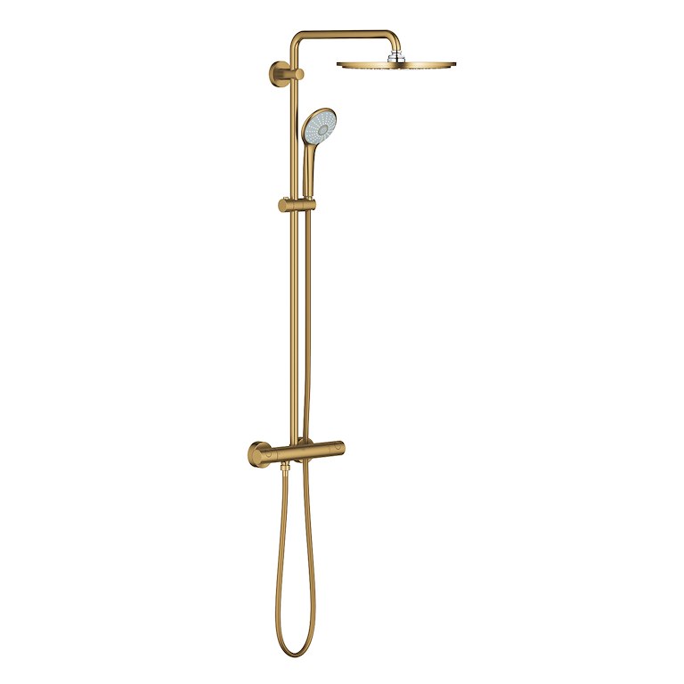 Grohe Euphoria XXL 310 usponski tuš sistem sa termostatskom baterijom brushed cool sunrise 26075GN0
