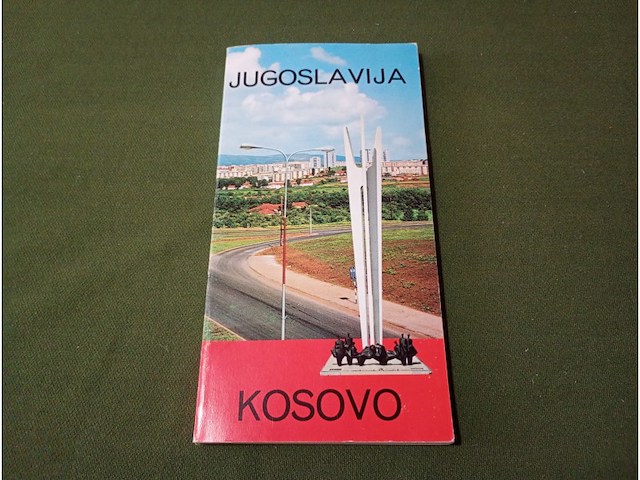 Turistički Vodič Kosovo Jugoslavija 1978g