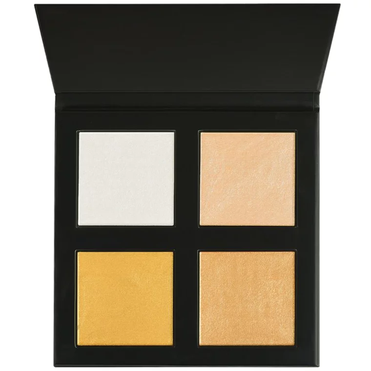 Paleta hajlajtera REVOLUTION PRO 4K Highlighter Palette Gold