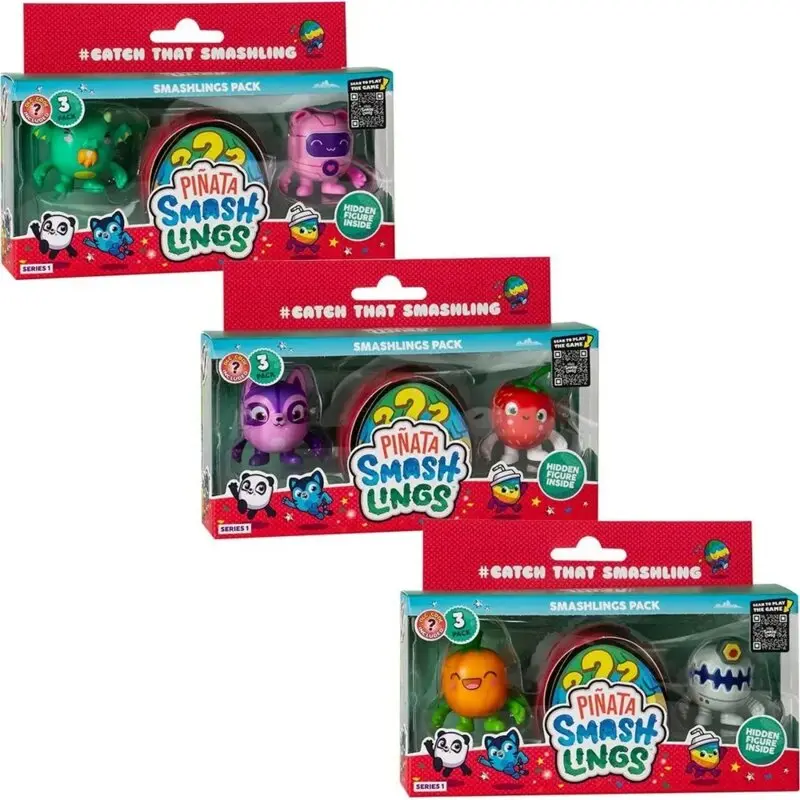 Smashlings set 3 figurice - Pinata Smashlings kolekcionarske figurice
