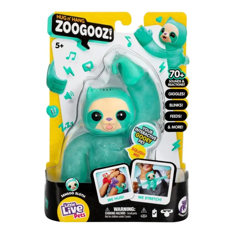 Zoogooz interaktivni gnjecavi ljubimac