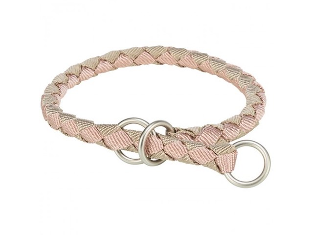 Ogrlica poludavilica za pse 35-41cm Cavo blush/sand TRIXIE 143735