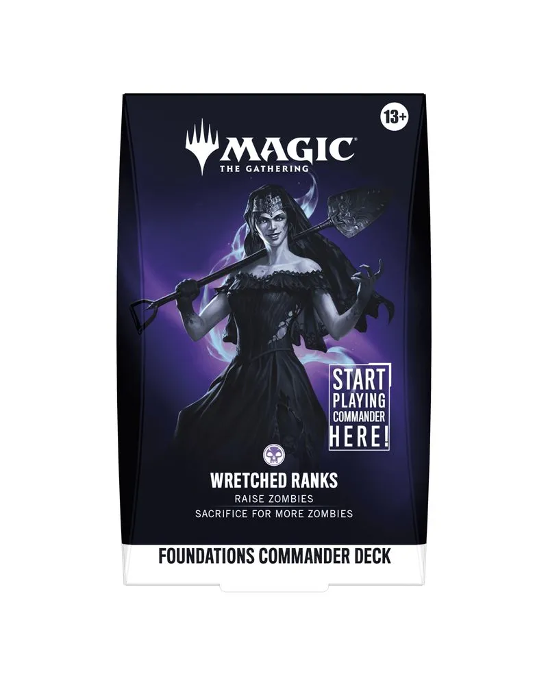 Društvena igra - Magic the Gathering - TCG Foundations Commander Deck - Wretched Ranks