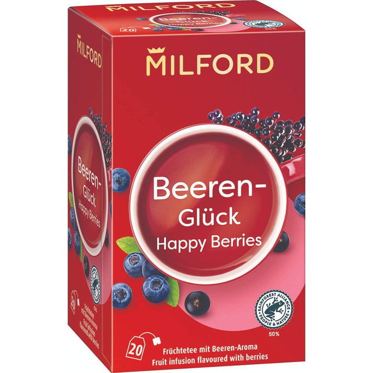 Čaj bobičasto voće 45g Milford