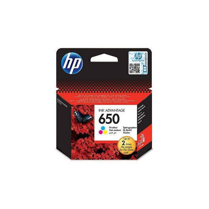 SUP HP INK CZ102AE Tri-colour No.650