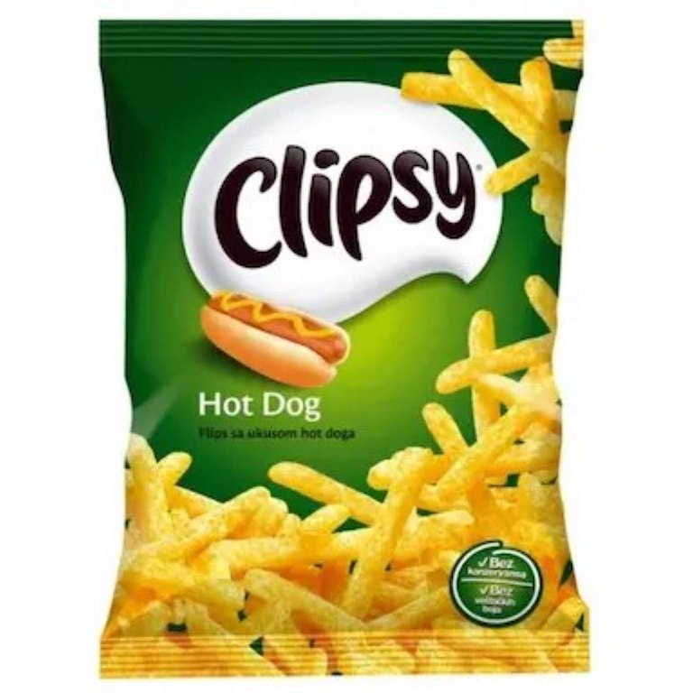 Flips Clipsy hot dog 30g Clipsy