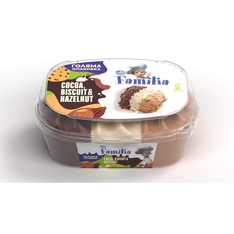 Sladoled Familia 3u1 Choco 900ml Nestle