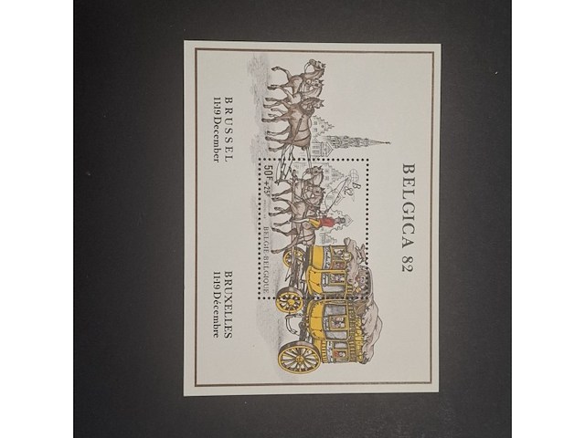Belgija 1982 Belgica 82 ** Blok