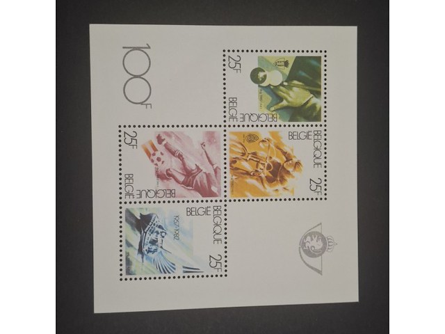 Belgija 1982 Sport ** Blok