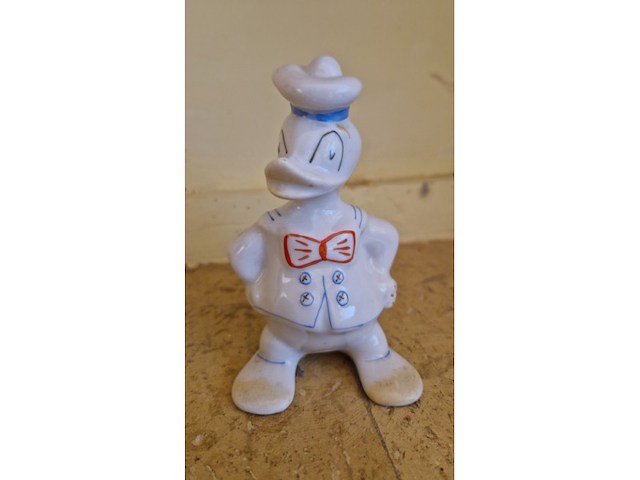 Stara porcelanska figura Paja Patak (Rumunija 60-70te)