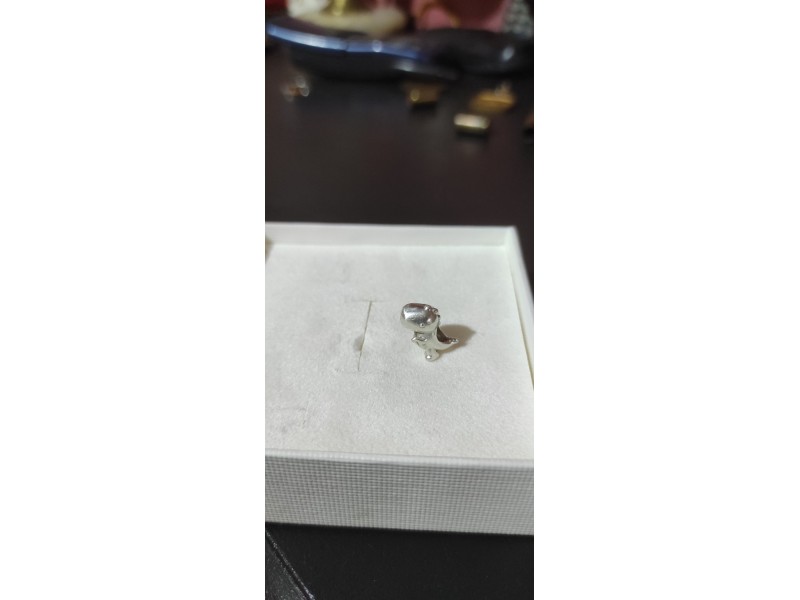 Original PANDORA Srebrni Privezak Dino Dinosaurus (S925