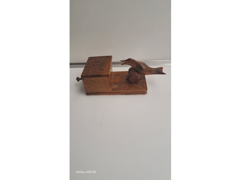 Stara stona tabakera za cigare Vintage