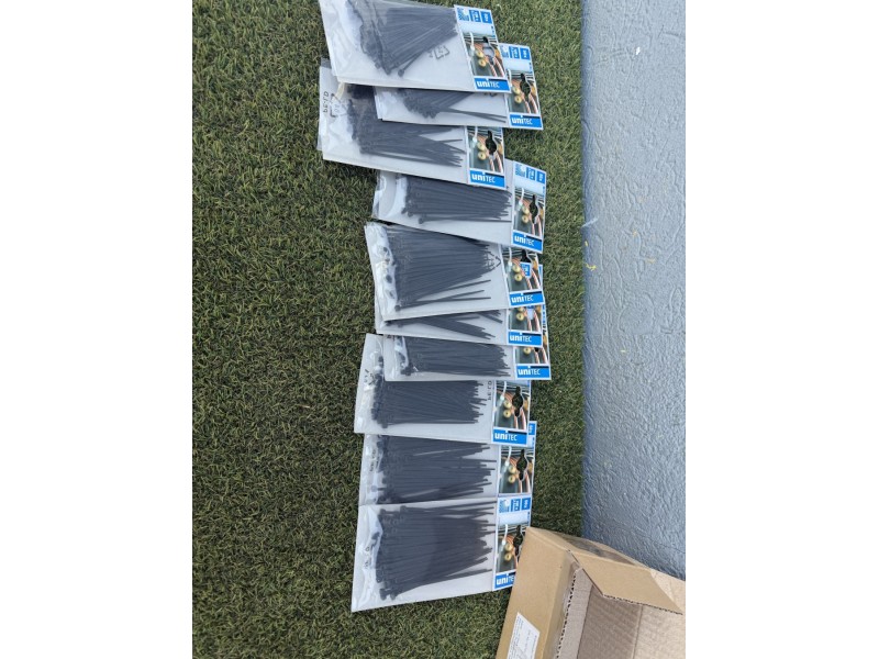 UNITEC VEZICE ZA KABLOVE – 500 KOMADA – 10 PAKOVANJA –