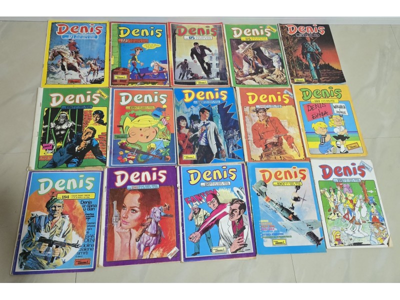 15 Denis stripova od br. 171 do 191