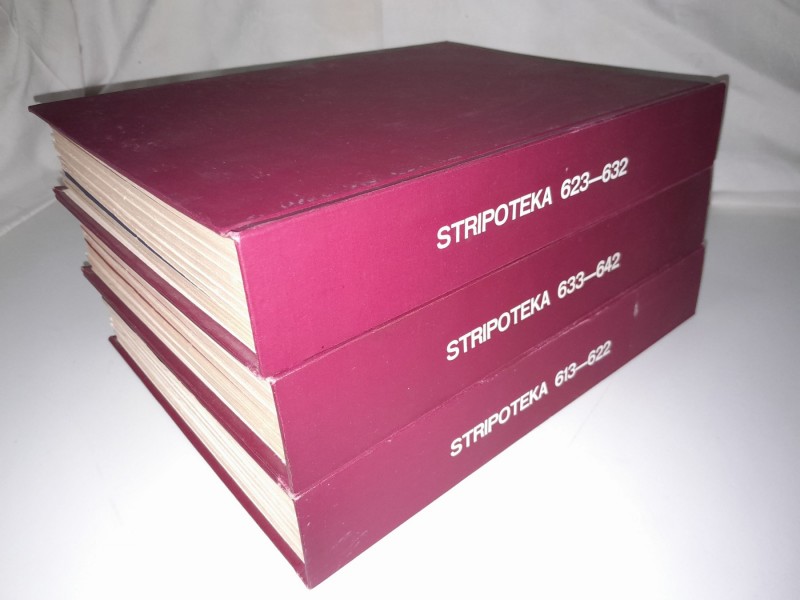 Ukoričene stripoteke, briojevi 613 do 642 EKSTRA