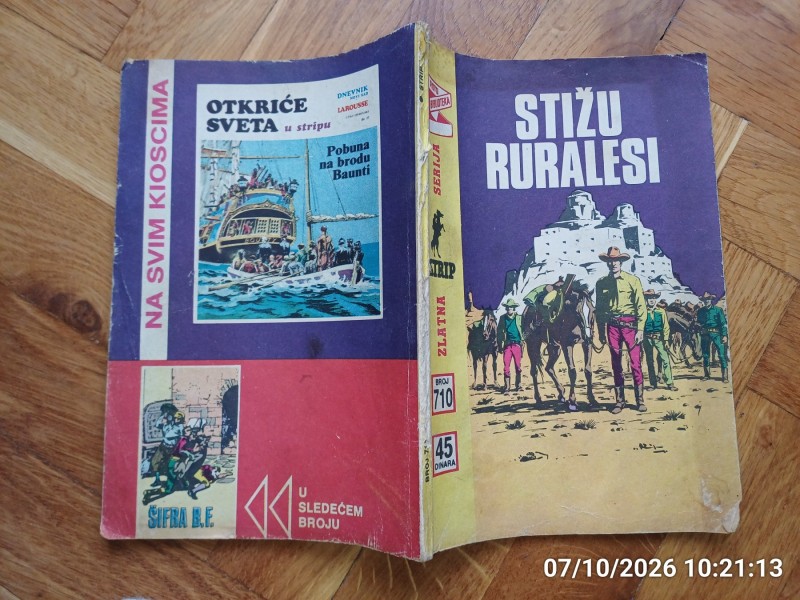 ZLATNA SERIJA 710, STIŽU RURALESI