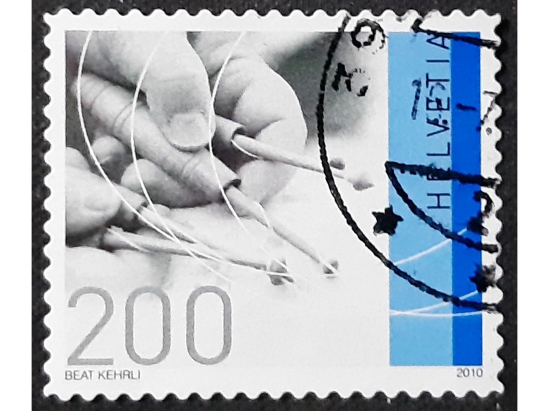 A98 Švajcarska 2010g žig