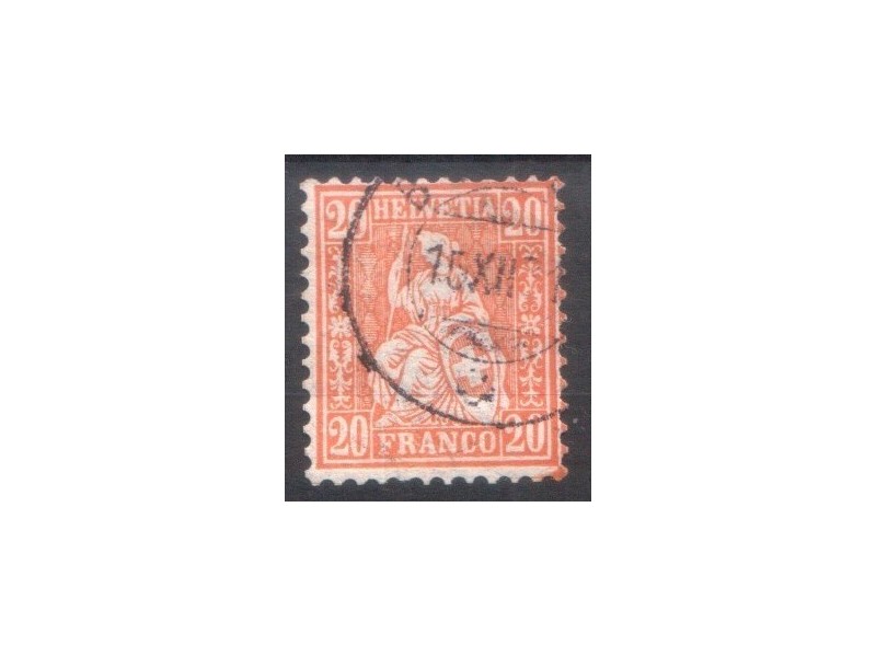 Švajcarska iz 1862.g.