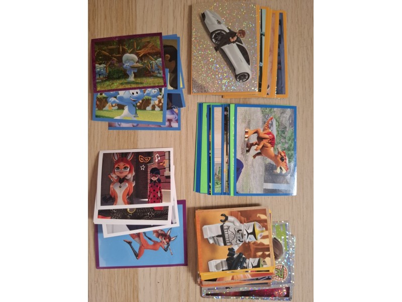 Lot oko 100 kartica i slicica Blue Ocean