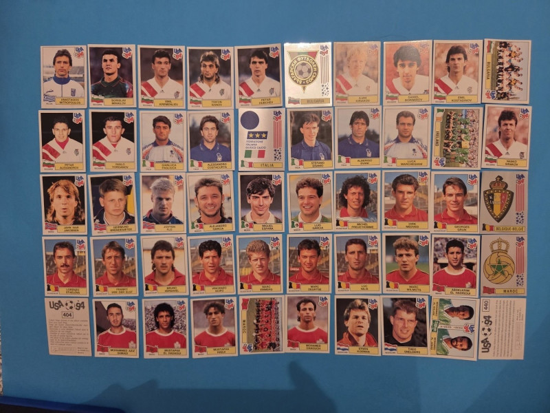 (1994) USA 94 Panini- Lot 50 razlicitih slicica